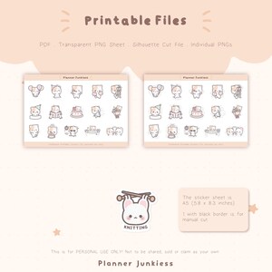 Cute Crafting Digital Planner Stickers | Cute Knitting Printable ...