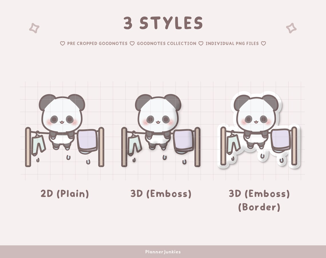 Cute Daily Life Digital Planner Stickers Kawaii Digital Stickers Daily ...