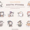 Kawaii Office Digital Stickers Work Digital Planner Stickers Cute Dog ...