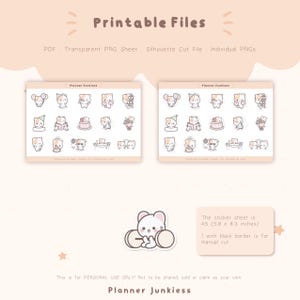 Cute Fitness Digital Planner Stickers | Cute Fitness Printable Stickers ...