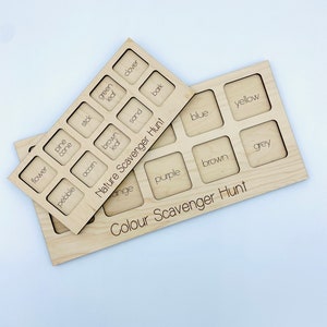 Scavenger Hunt SVG Digital File - for Laser Cutters - Etsy Canada