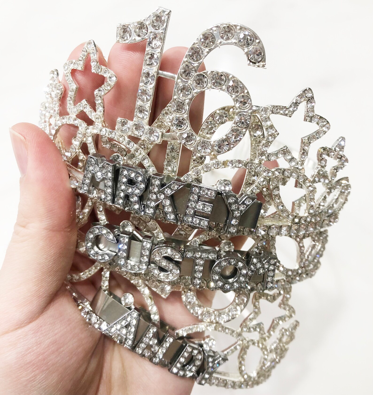 Custom Name Tiara,personalized Word Tiara for Birthday Crown,custom ...