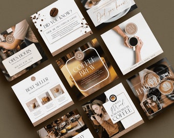 Food Service Insta Posts Social Media Instagram Feed Restaurant Cafe ...