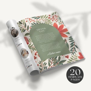 Holiday Gift Catalogue Canva Template, Guide With Product Photo Frames ...