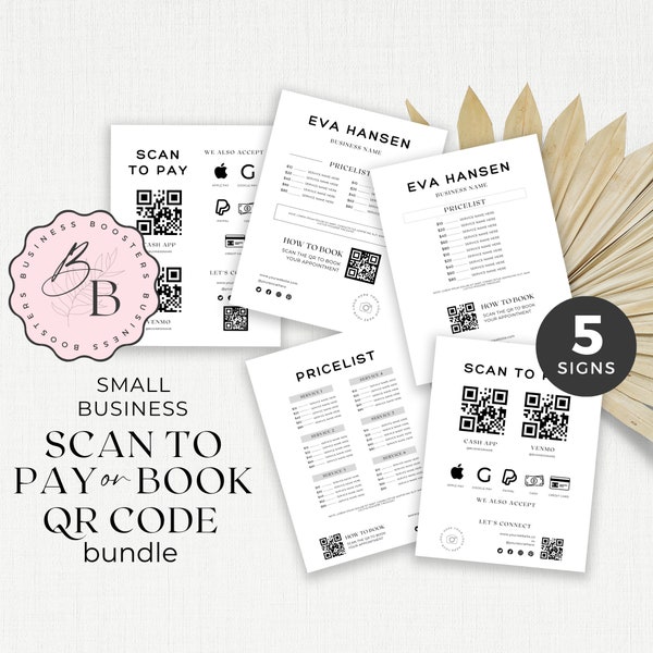 Qr Code for Booking Appointment - Etsy