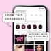 Lash Tech Insta Highlights Canva Template, Lash Artist IG Feed, Eyelash ...