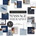 Spa Social Media Esthetician Insta Canva Template Masseuse Instagram ...
