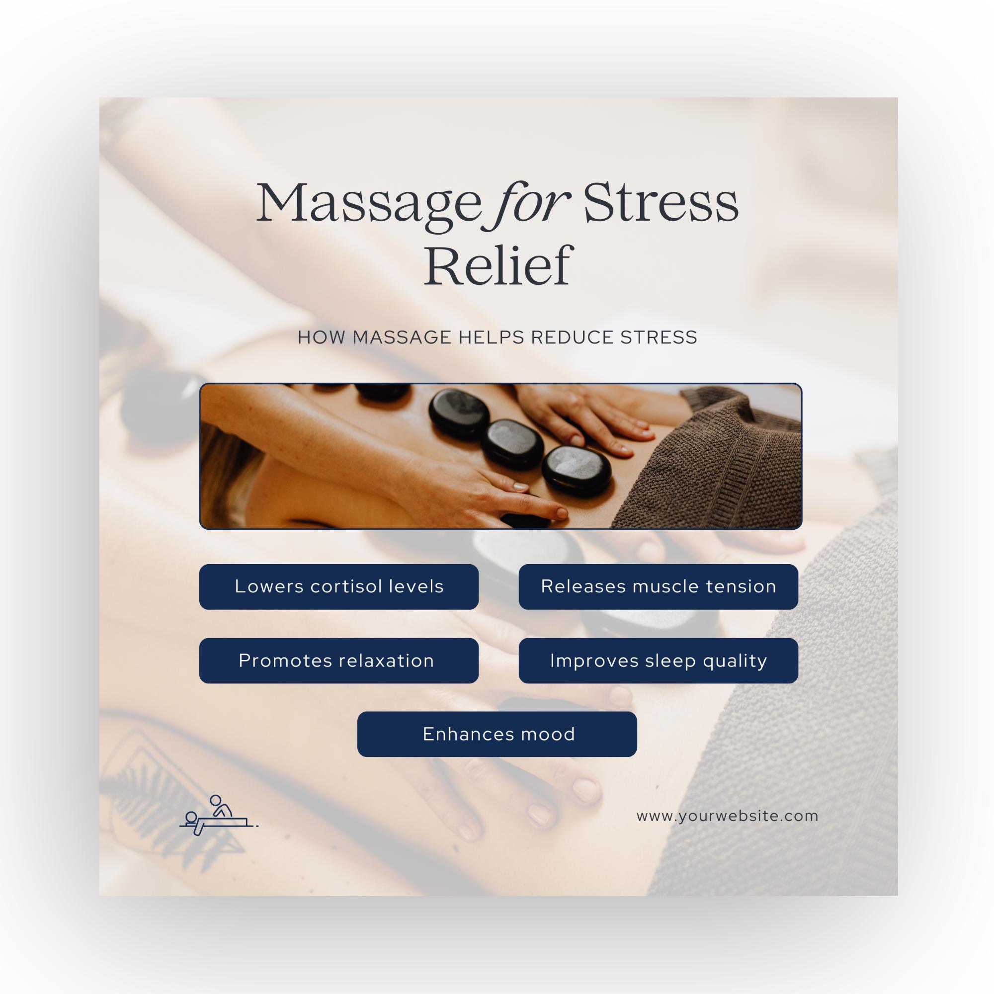 Spa Social Media Esthetician Insta Canva Template Masseuse Instagram ...