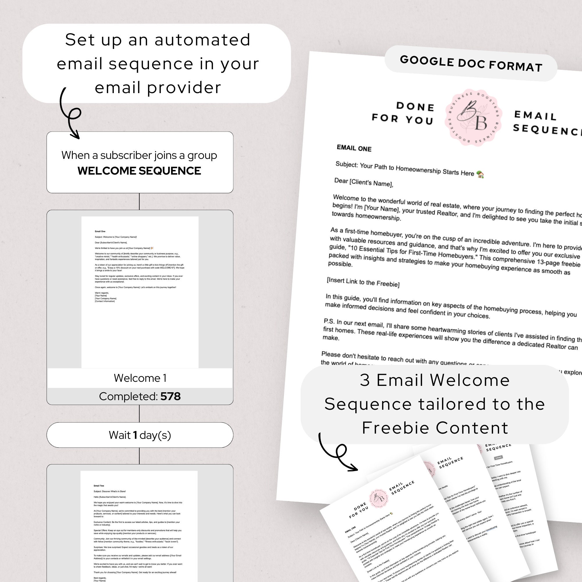 Real Estate Agent Freebie Template Bundle, Lead Magnet, Email Welcome ...