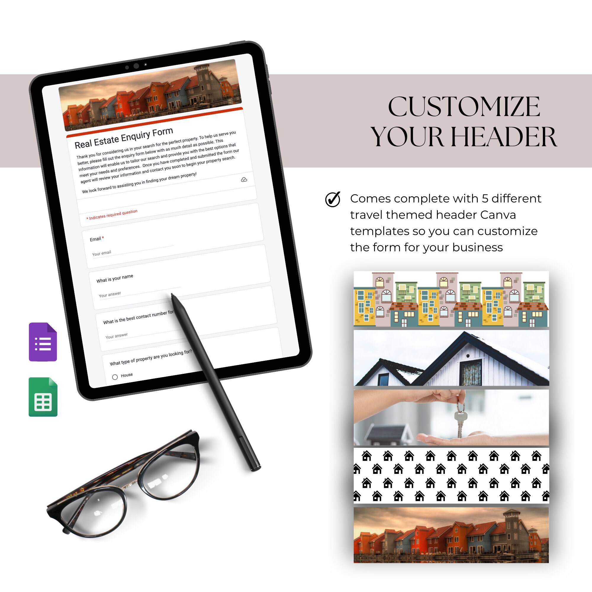 Google Form Client Intake Realtor, Onboarding for Real Estate Customers ...