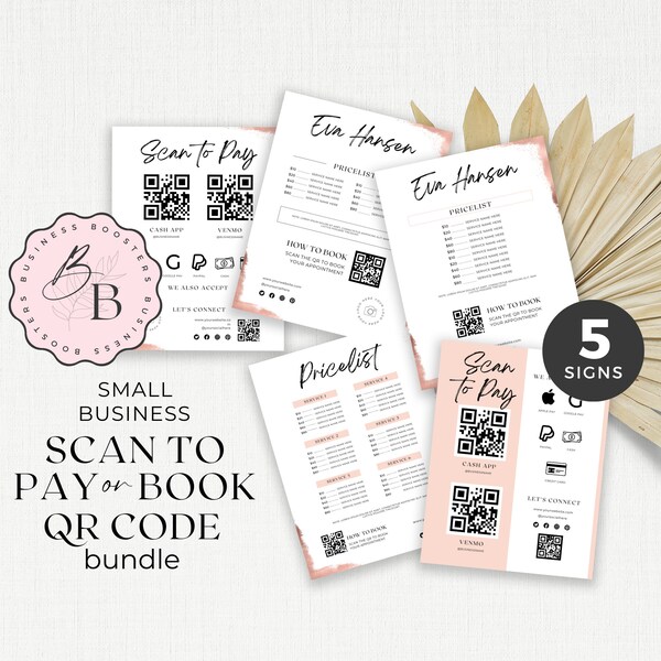 Qr Code for Booking Appointment - Etsy