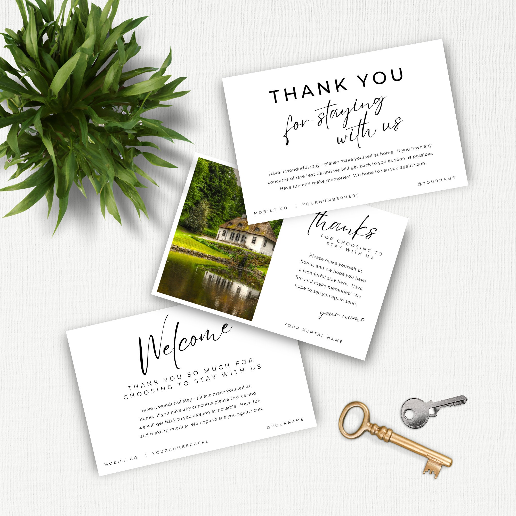 Airbnb Welcome Guest Card, Celebration Congratulations, Arrival Message ...