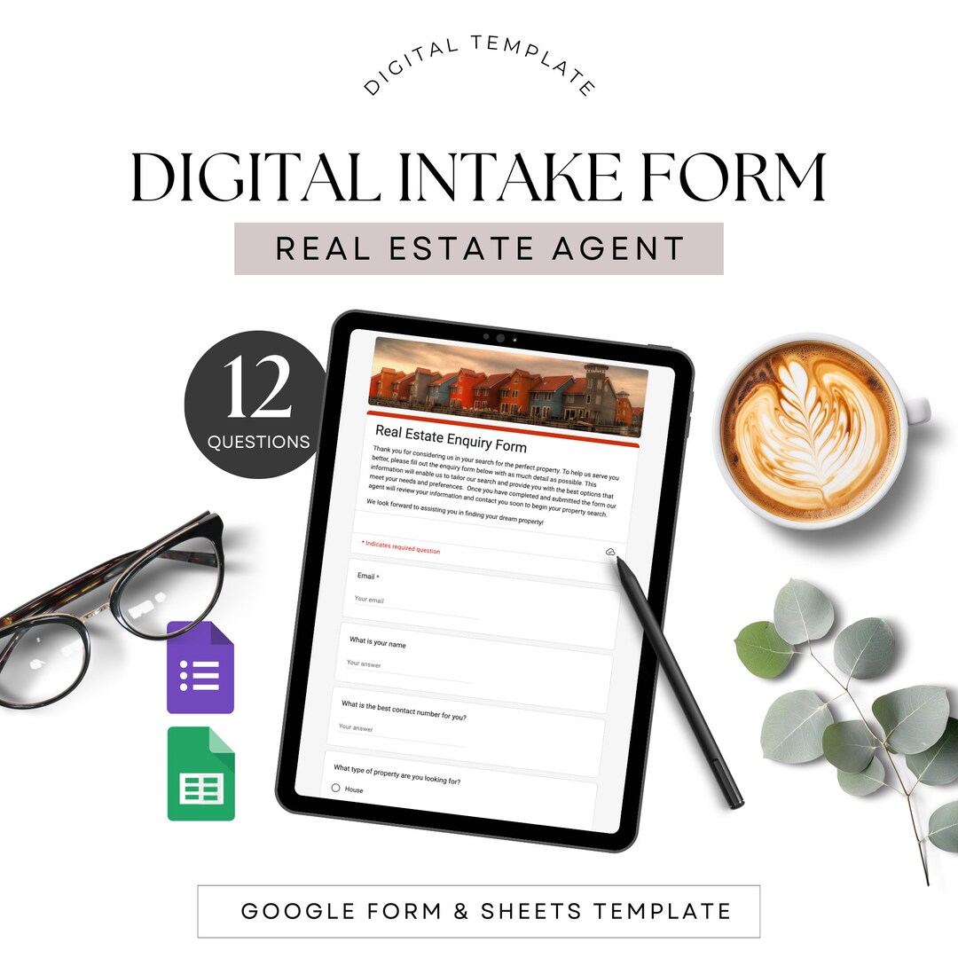 Google Form Client Intake Realtor, Onboarding for Real Estate Customers ...
