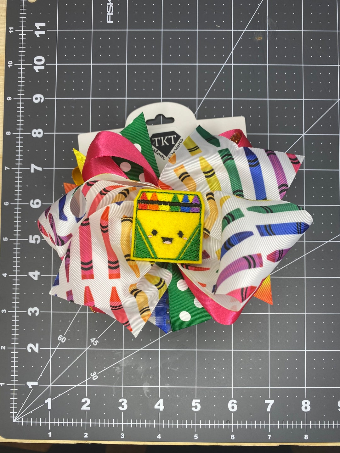 School Themed Big Bow Pencil Themed - Etsy