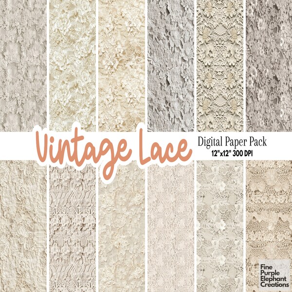 Vintage Lace Paper - Etsy