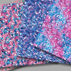 Chunky Mermaid Glitter Digital Paper | Bright Girls Unicorn Scrapbook ...
