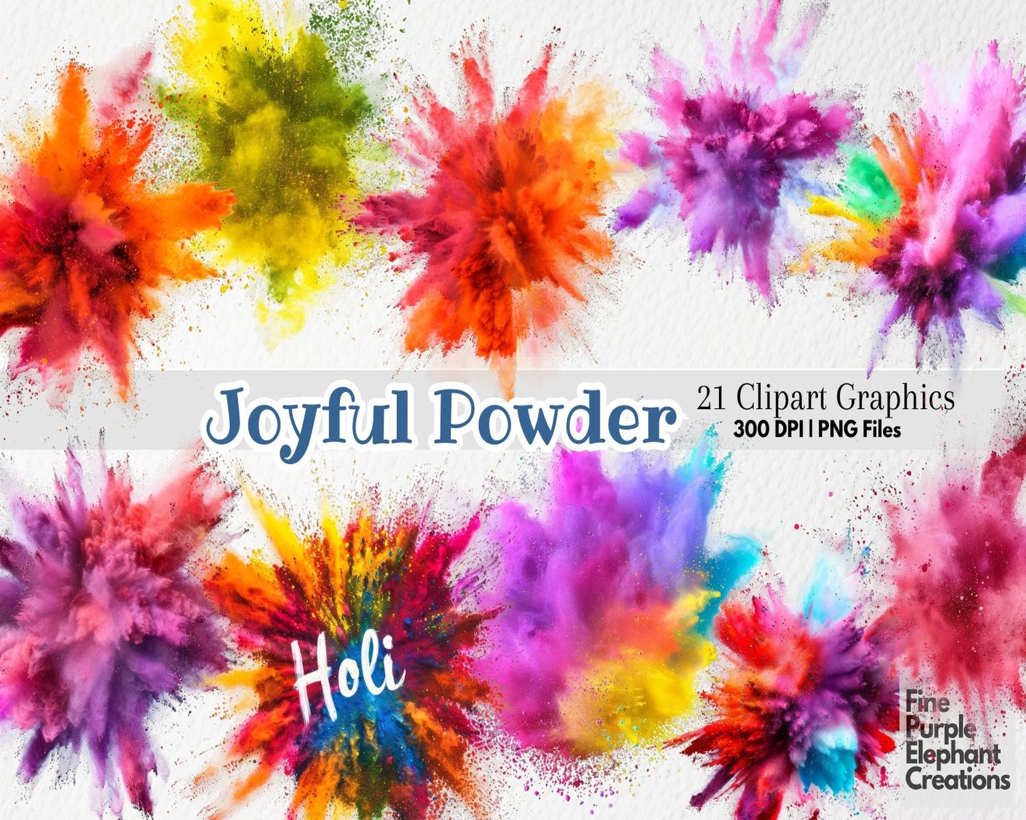 Festival of Color Powder Explosion PNG Clipart | Rainbow Pride ...