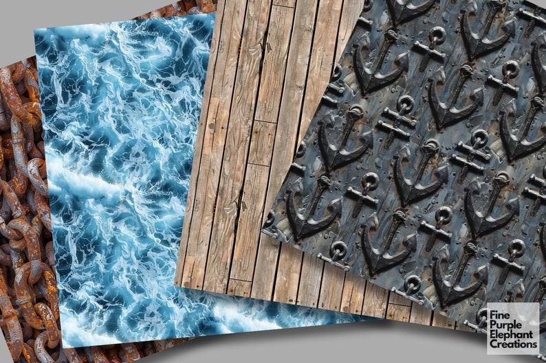 Old Shipyard Texture Digital Paper - Summer Boating Scrapbook ...