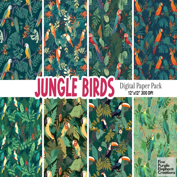 Tropical Scrapbook - Etsy