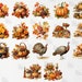 Vintage Thanksgiving Cornucopia PNG Clipart Fall Pumpkin Sublimation ...