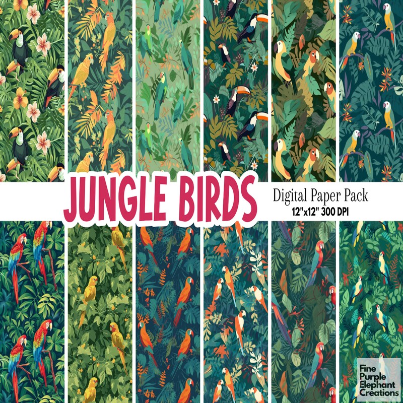 Tropical Scrapbook - Etsy