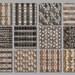 Dark Brown Wood White Lace Digital Paper | Farmhouse Filigree Pattern ...