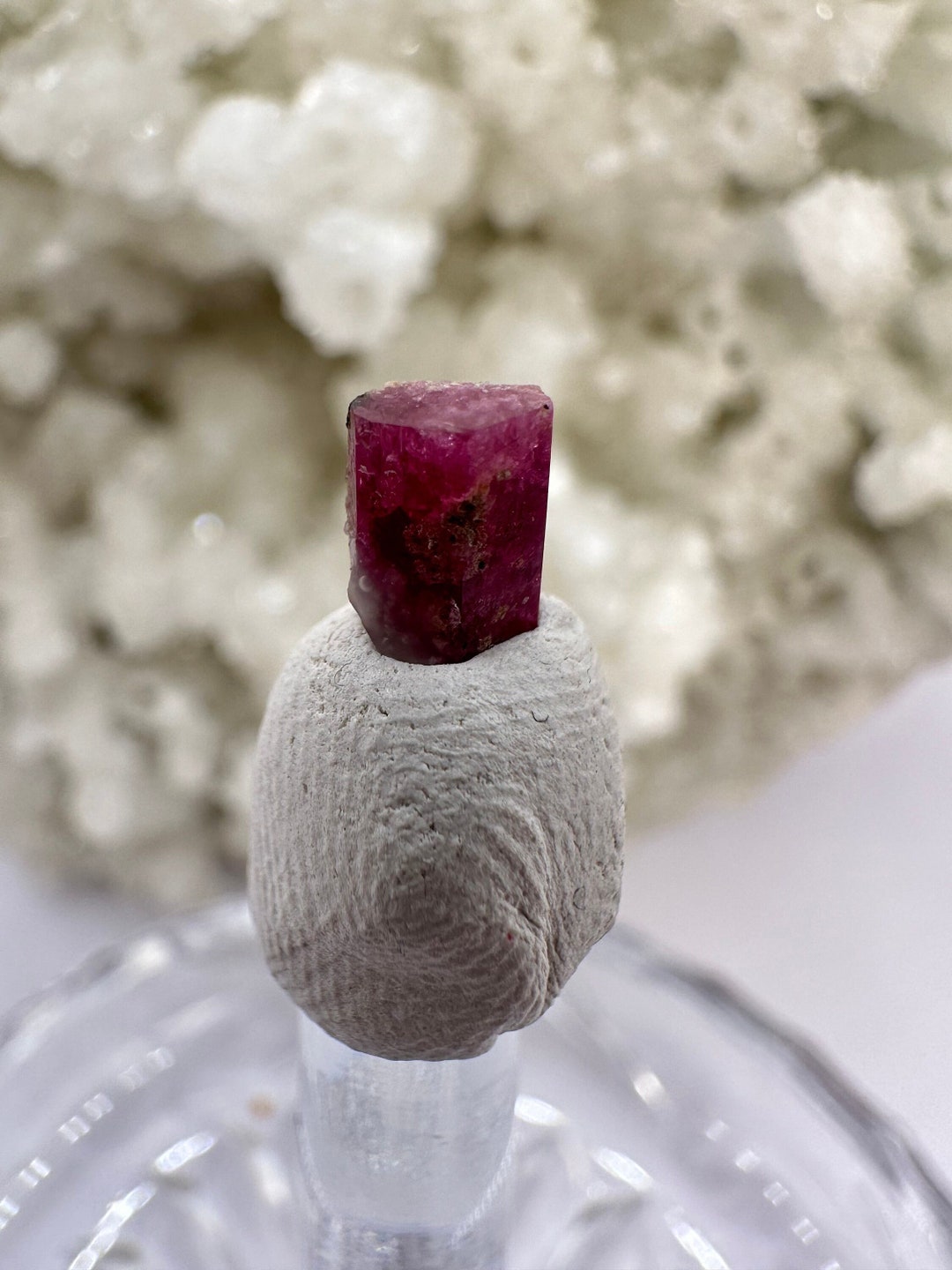 Red Beryl Bixbite Red Emerald Crystal Courage Deep - Etsy