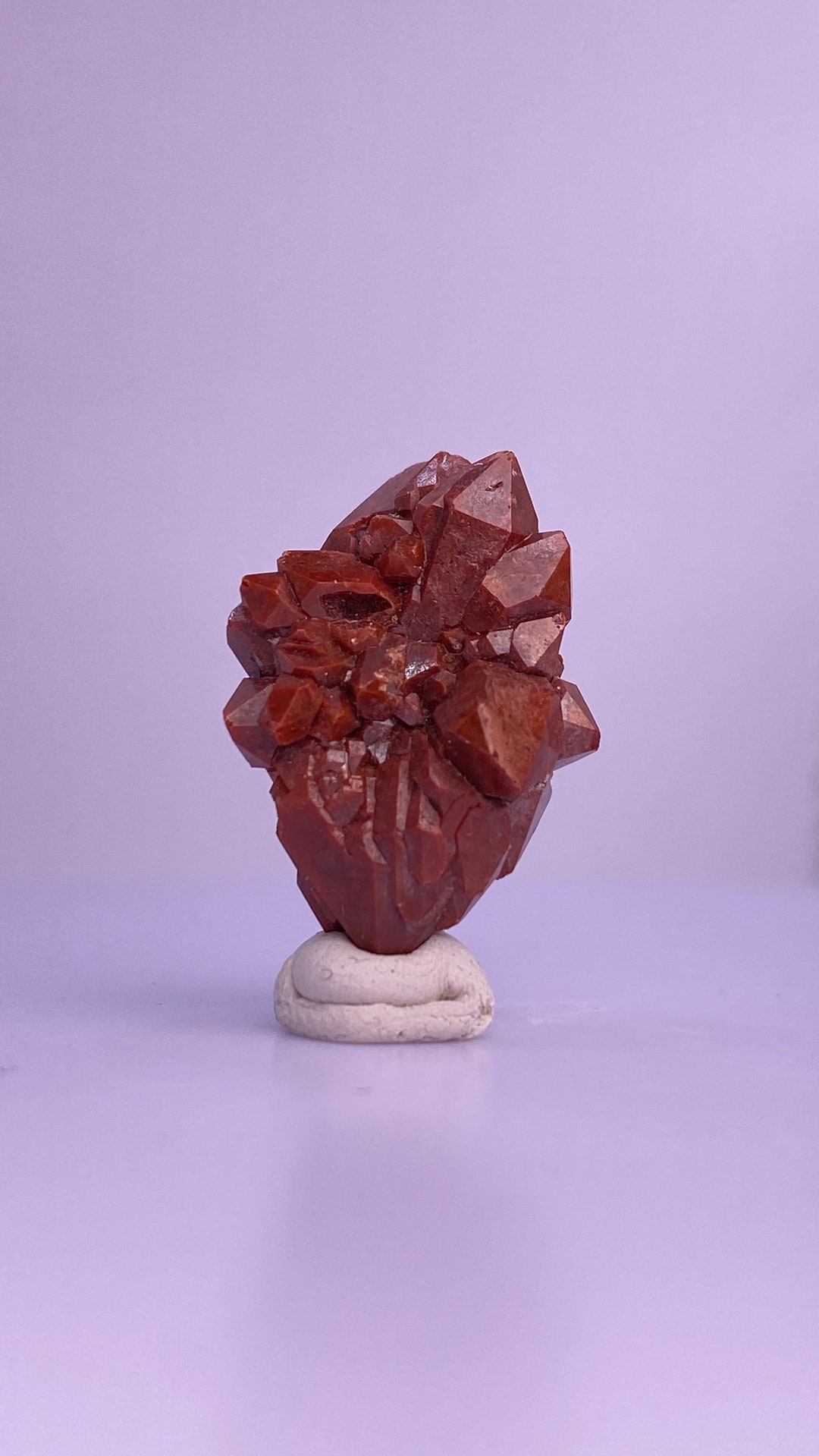 Red Quartz Crystal Jacinto De Compostela - Etsy