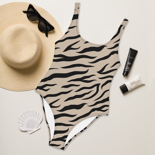 Tiger Bathing Suit - Etsy