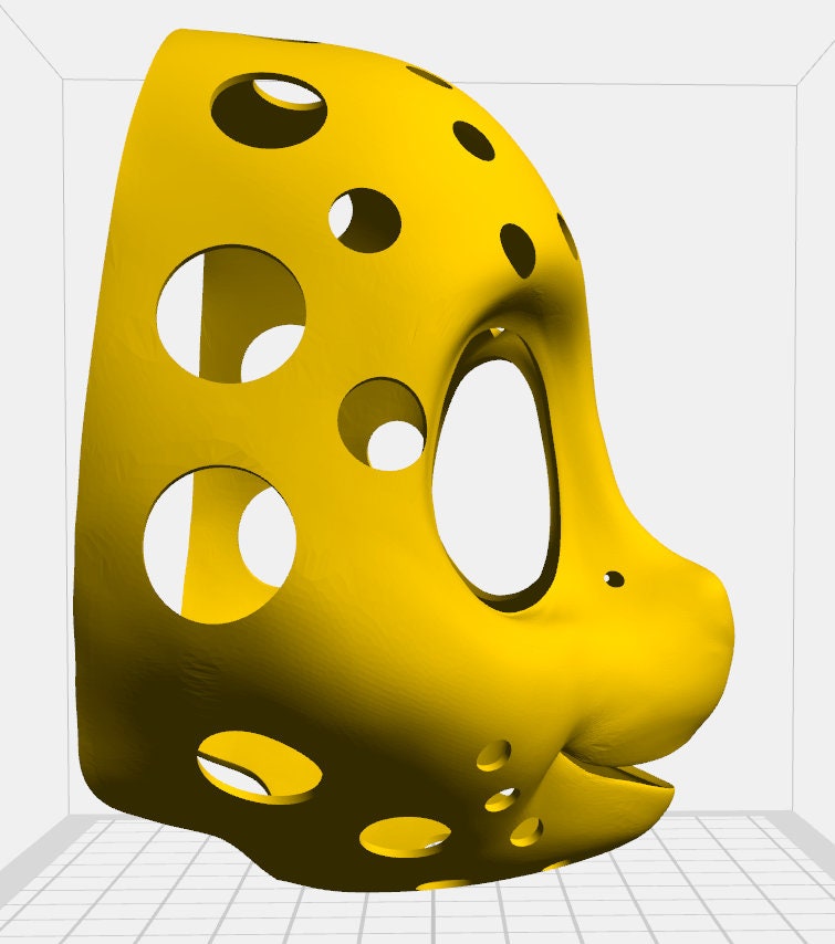 Kemono Head Base 3D Model Design 2 - Etsy