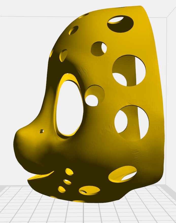 Kemono Head Base 3D Model Design 2 - Etsy