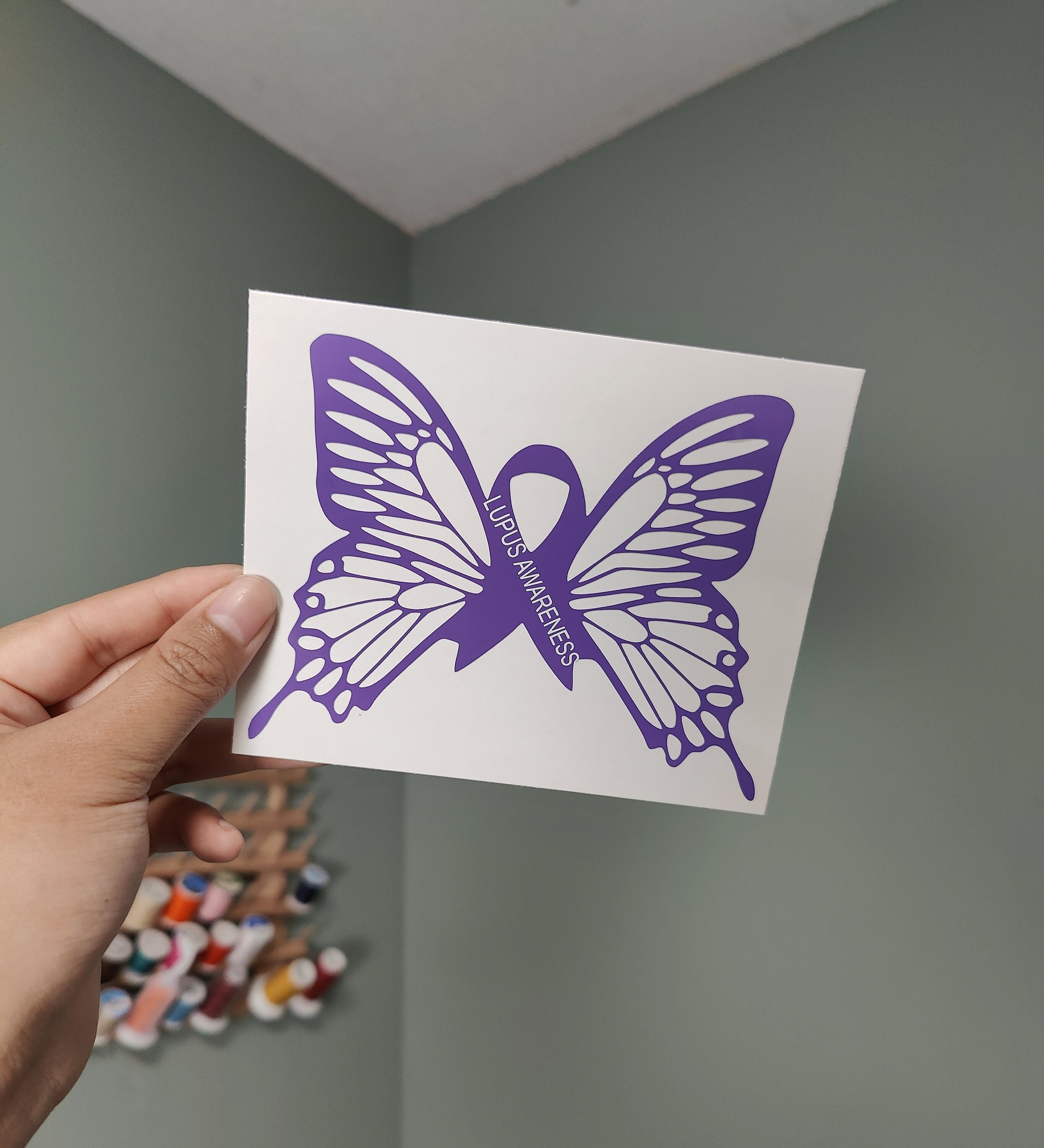 Lupus Awareness Permanent Decals - Etsy