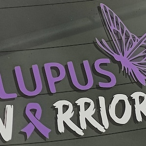 Lupus Awareness Permanent Decals - Etsy