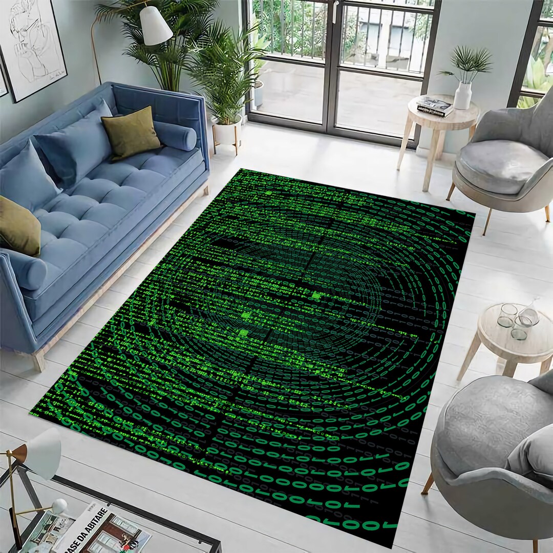 Matrix Rug, for Living Room Rug, Fantastic Rug, Home Carpet, Custom Rug ...