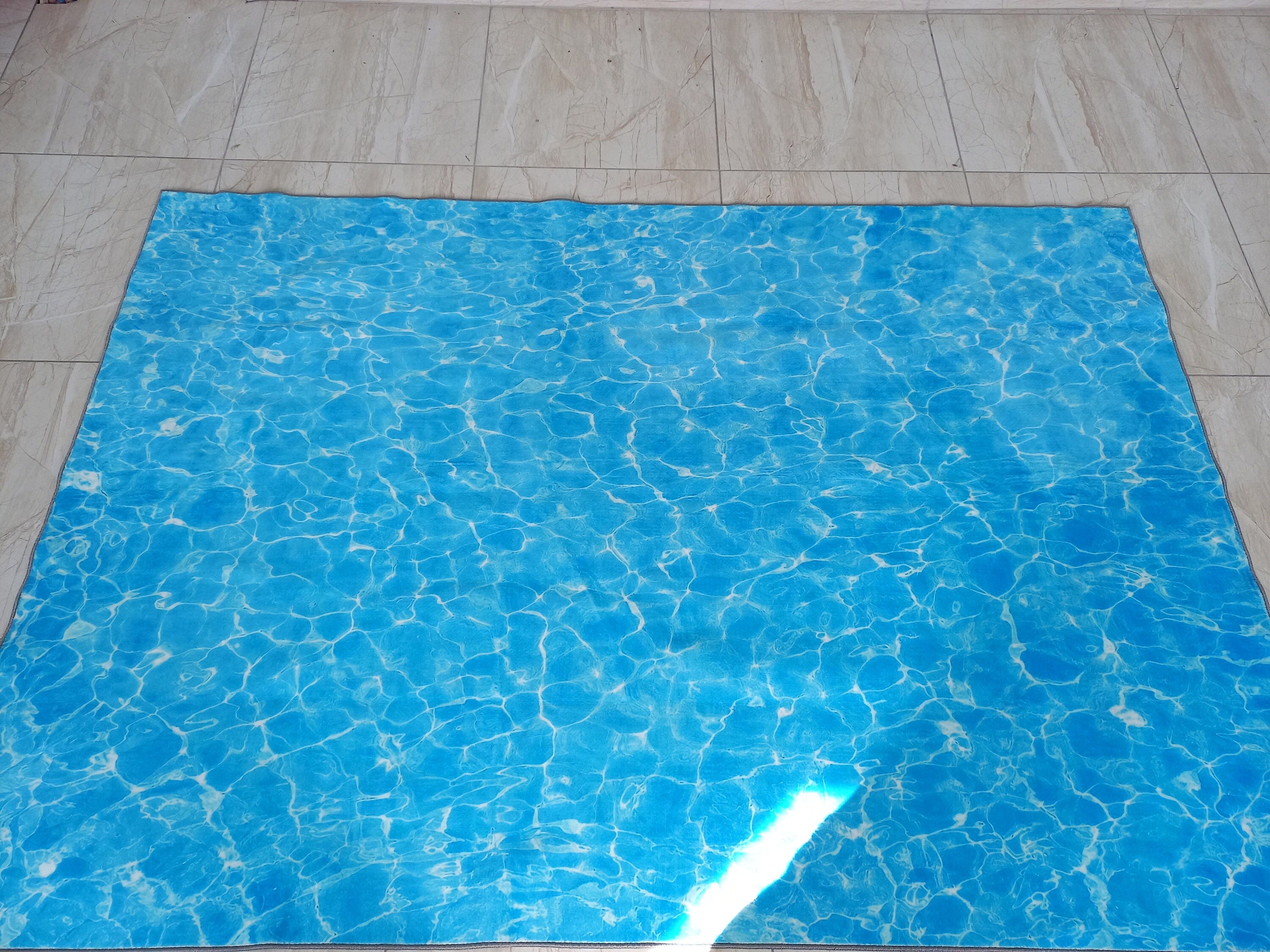 3D Water Rug,blue Water Rug,beach Rug,cool Water Rug,pool Rug,home ...