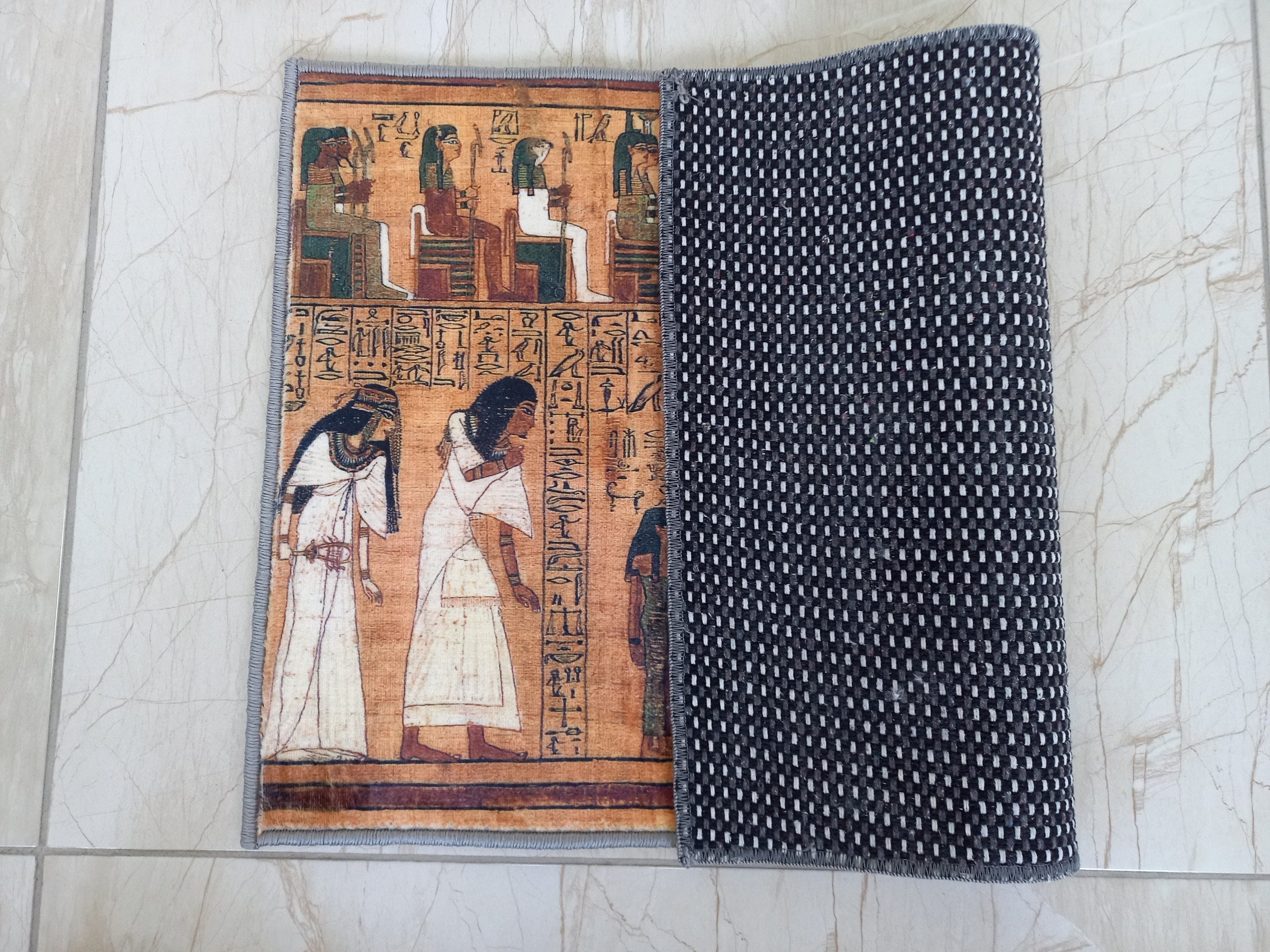Ancient Egyptian Rugegypt Pattern Rugantique Ruggift for - Etsy