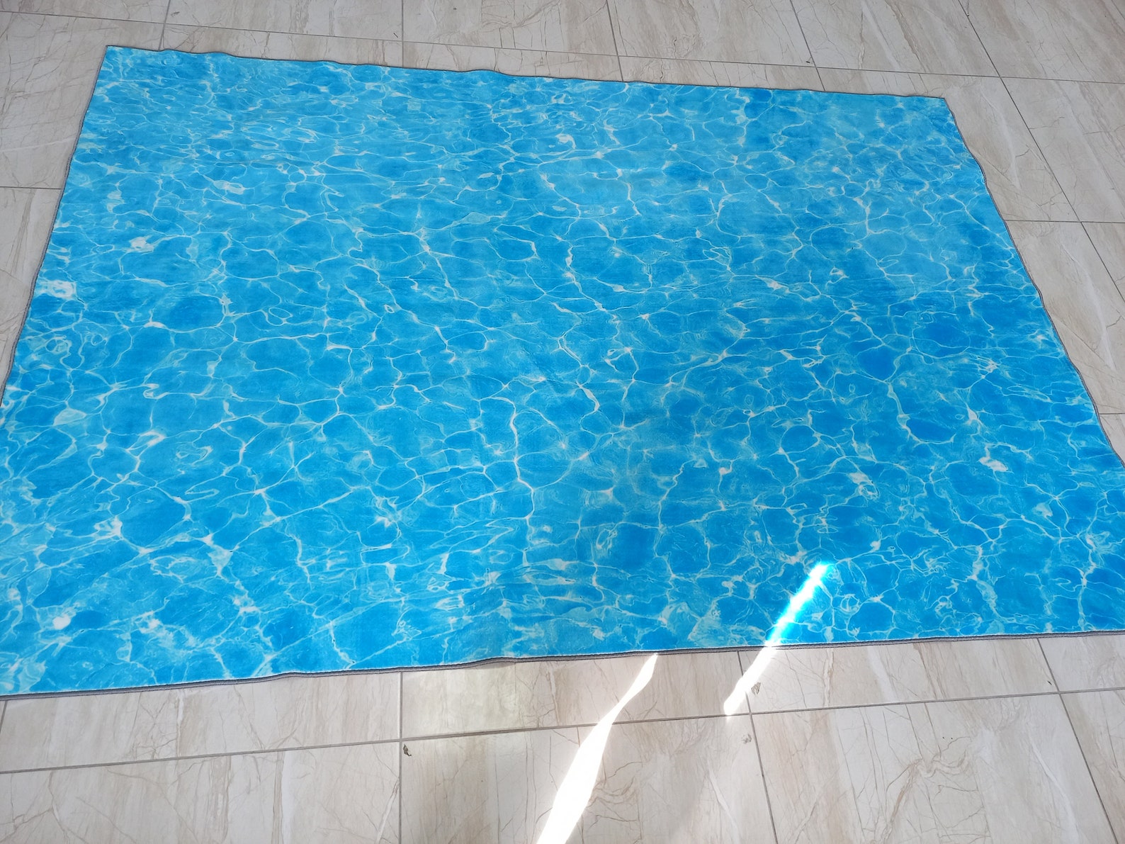 3D Water Rug,blue Water Rug,beach Rug,cool Water Rug,pool Rug,home ...