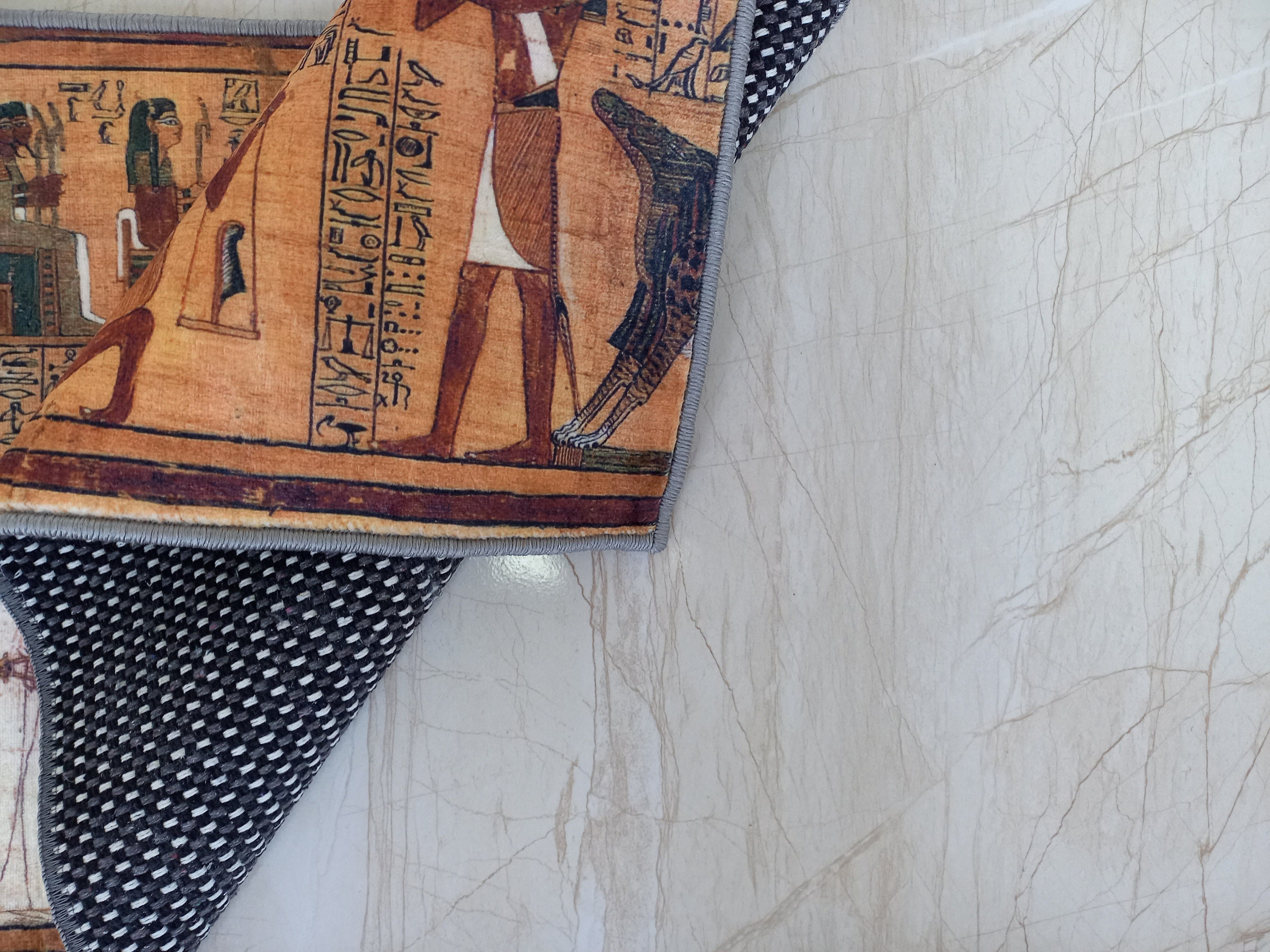 Ancient Egyptian Rugegypt Pattern Rugantique Ruggift for - Etsy