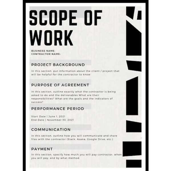 Project Scope Document - Etsy