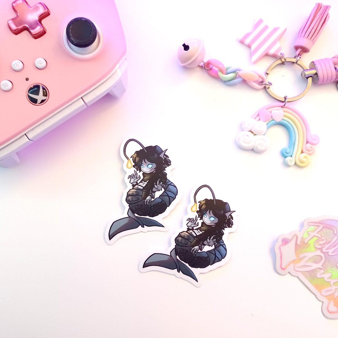 Sebastian Solace From Pressure Blue 3" Matte Vinyl Sticker - Etsy