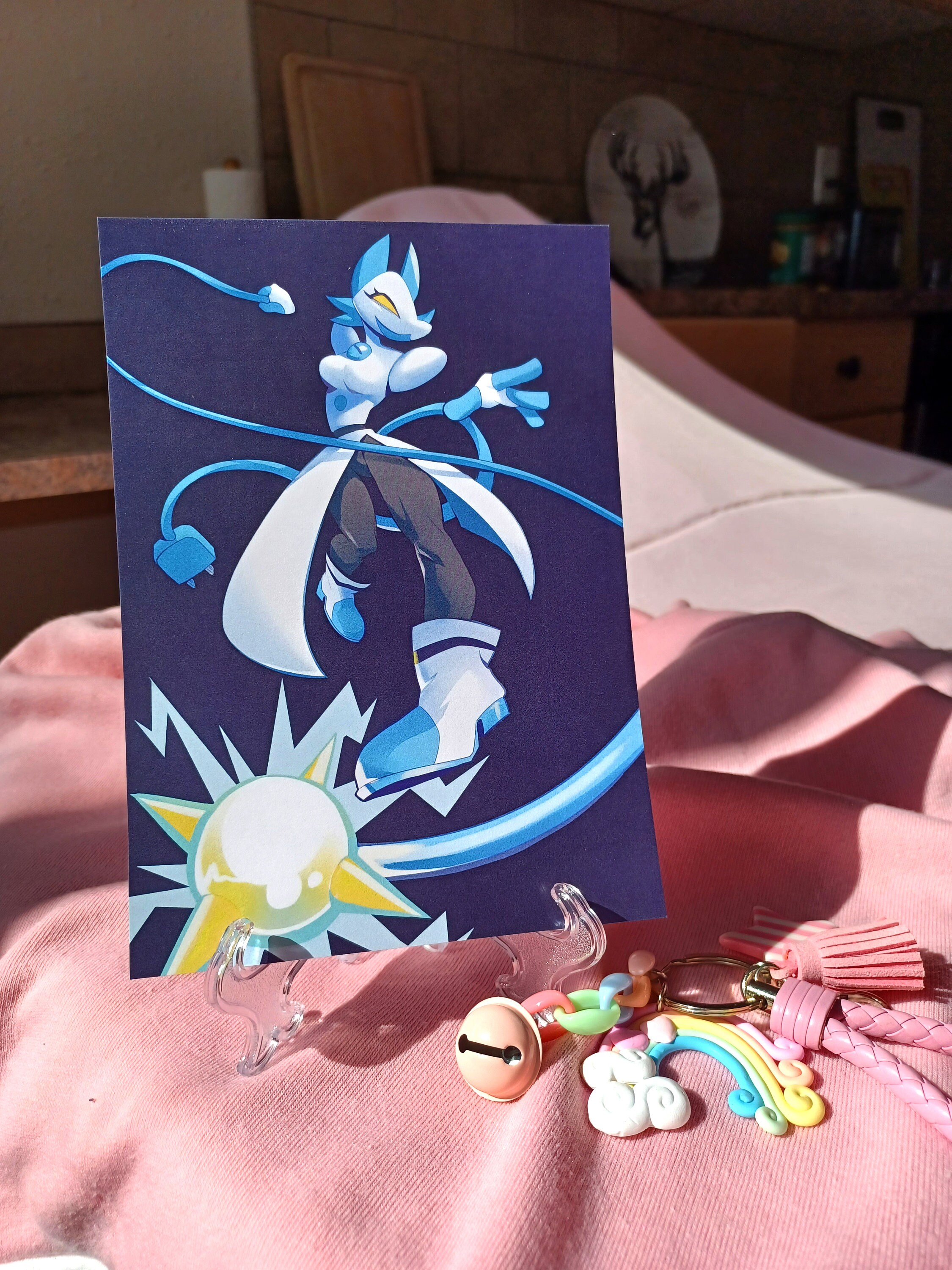 Tasque Manager From Deltarune Wall Art Print - Etsy