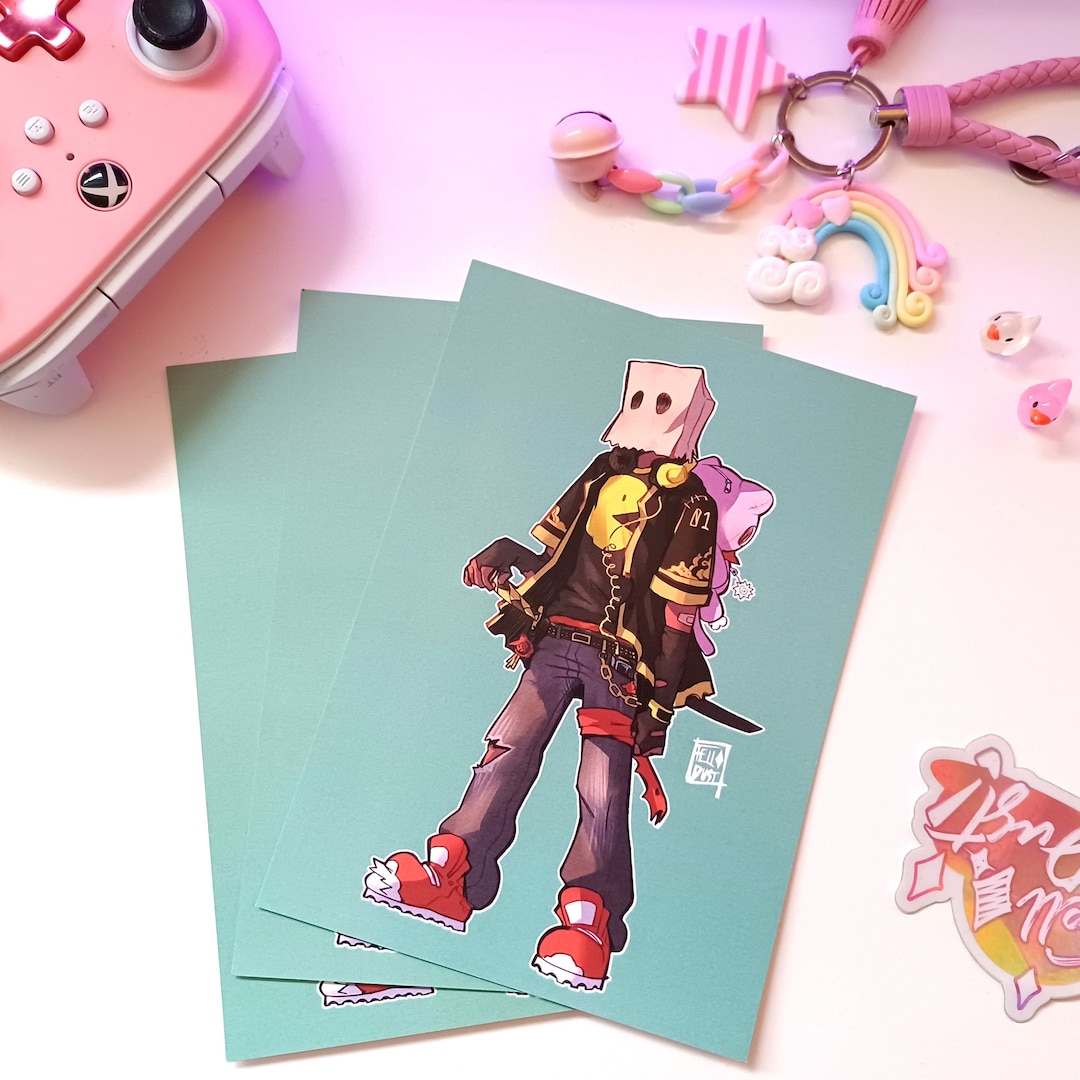 Weeb Samurai 5x7 Wall Art Print - Etsy