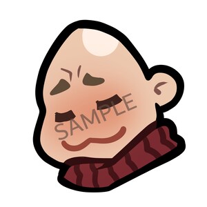 Chibi Blade and Pinhead From Puppetmaster Glossy Vinyl Stickers - Etsy