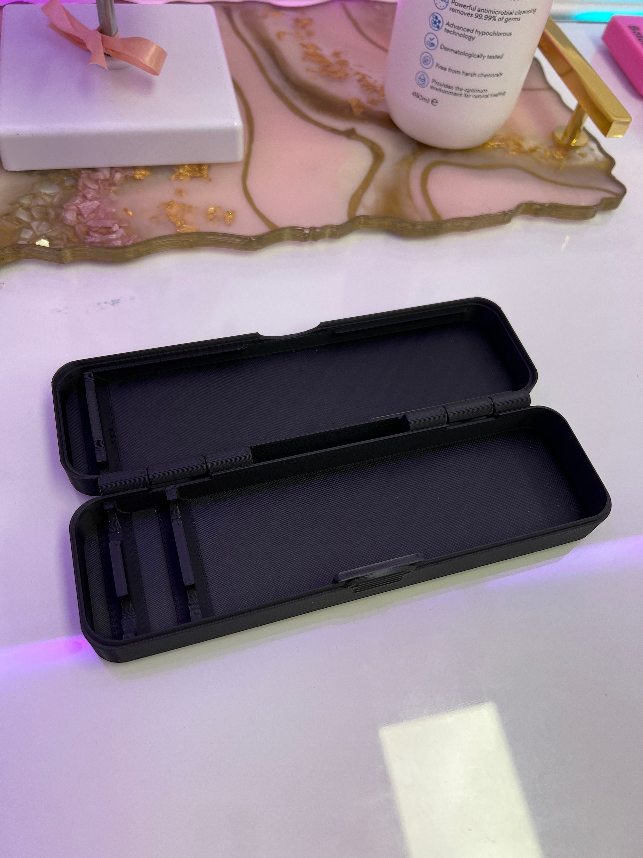 Emergency Anaphylaxis Kit Storage Box Holder for Aesthetics (BLACK ...