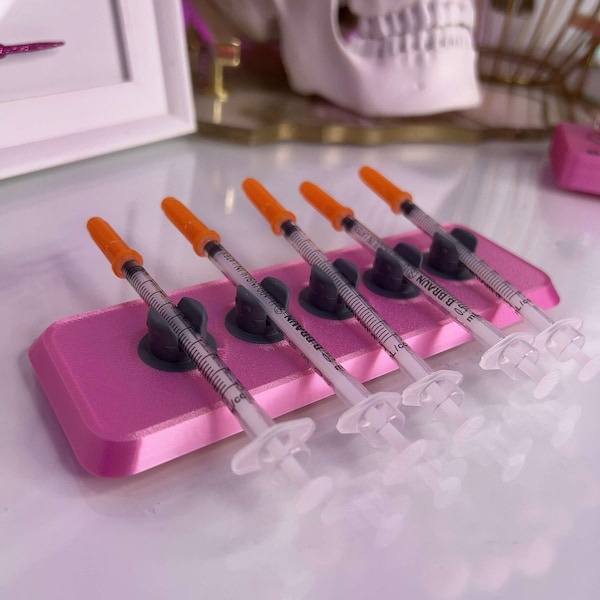 Aesthetic Syringe Holder - Etsy UK