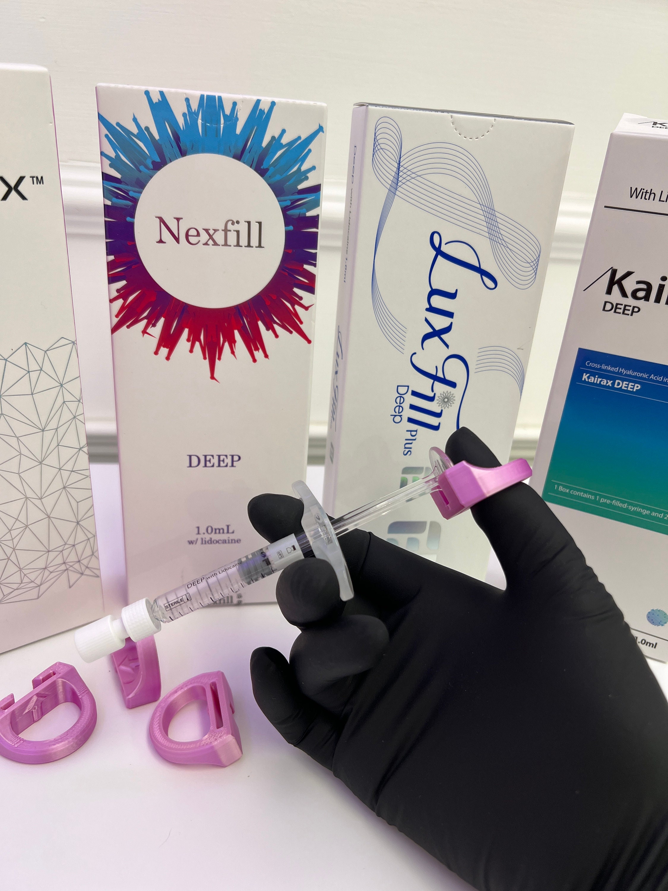 4 X Syringe Aspirators for Revolax/kairax/nexfill/luxfill Dermal Filler ...