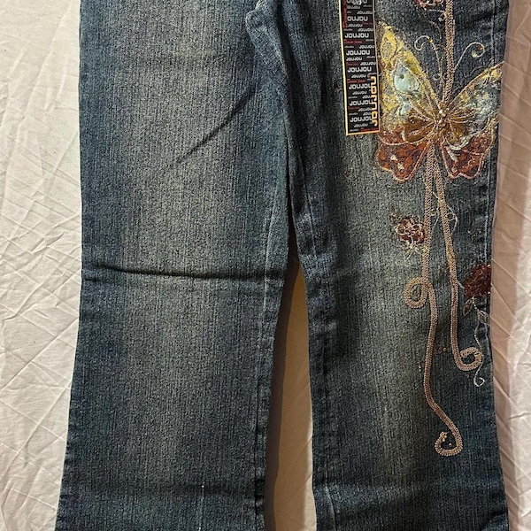 Flare Jeans Rhinestones - Etsy