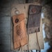 Neolithic Neck Pouch - Wearable Leather Trail Bag - Etsy