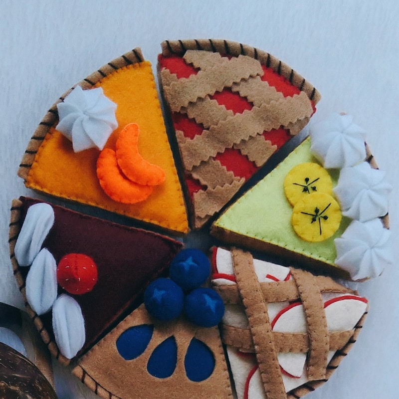 Felt Food Cake Slices - Etsy