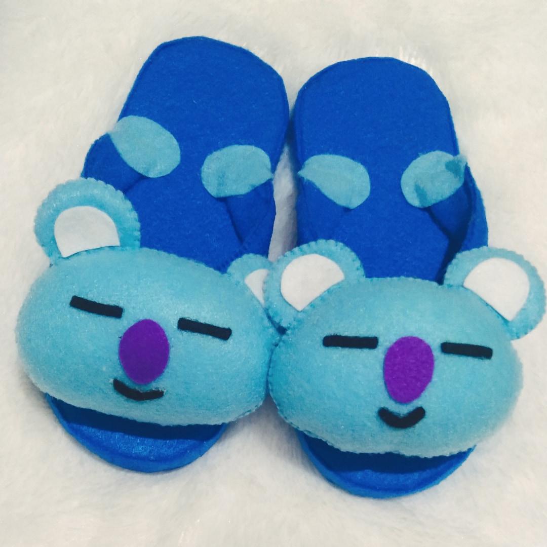 Koala Felted Slipper, Cute Cartoon Slipper Felted, Characters Felted ...